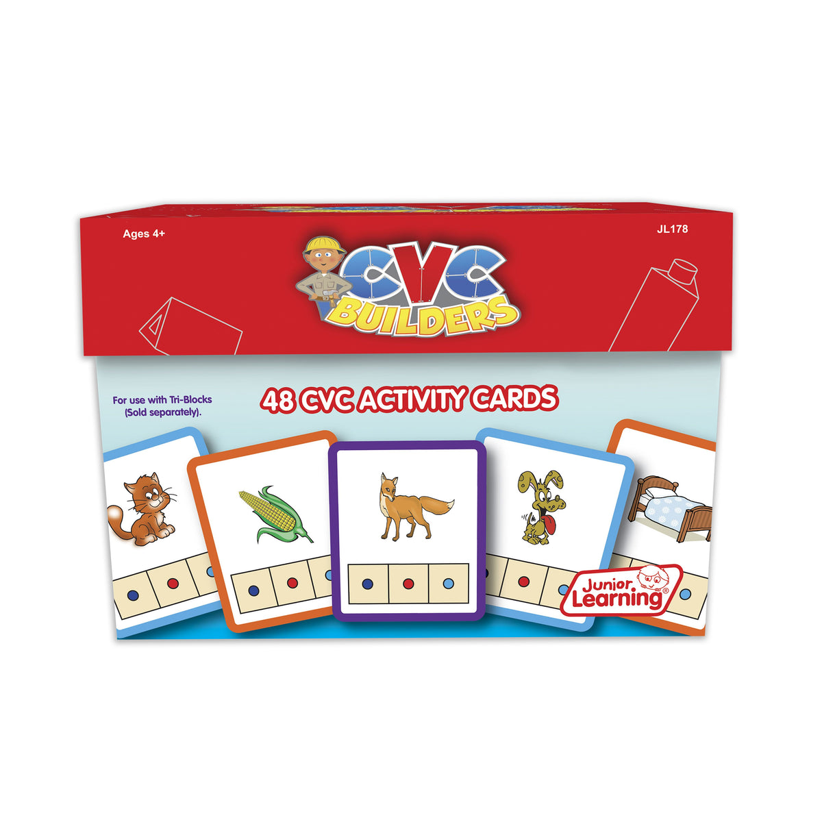 CVC Builders Activity Cards – The Reading League Shop