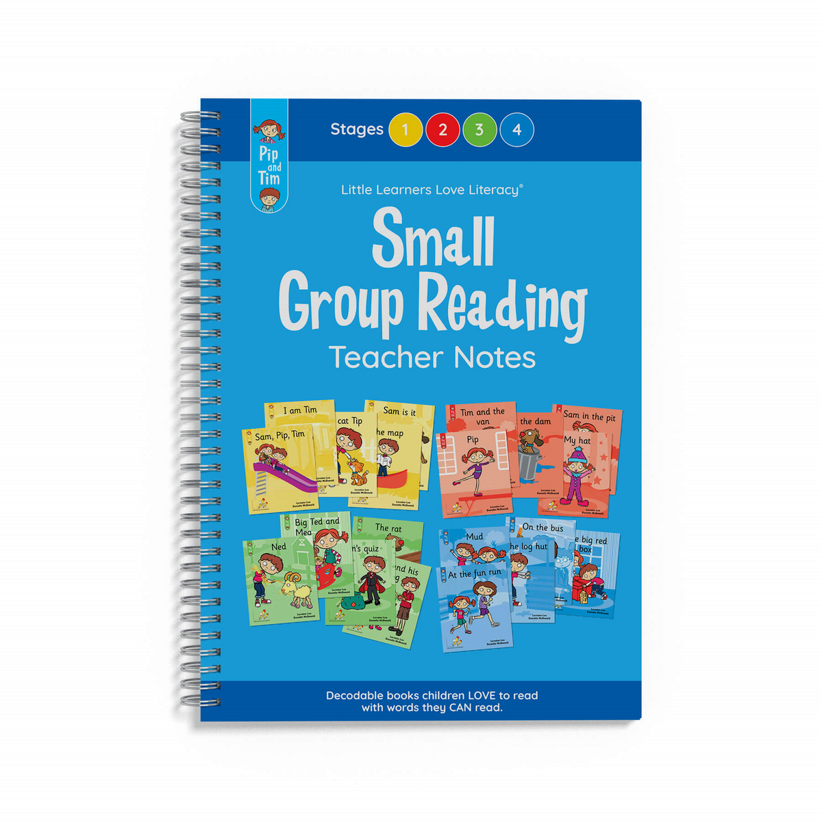 Pip and Tim Small Group Reading Notes Stages 1-4 – The Reading League Shop