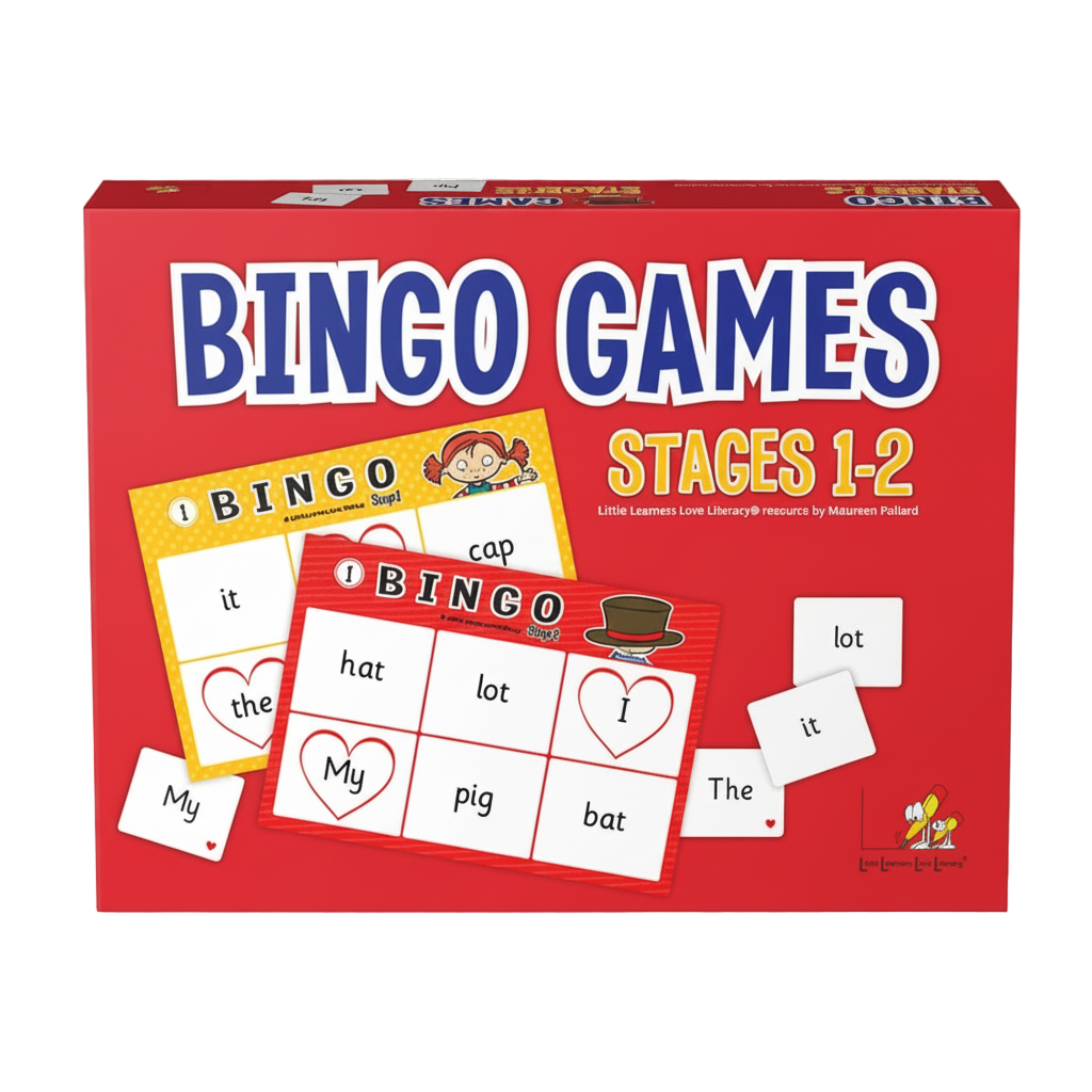 Bingo Games Stages 1-2 – The Reading League Shop